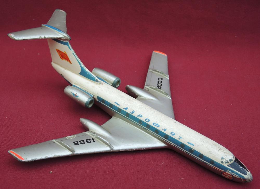 TU-134 Big Metal MODEL AEROFLOT CCCP 1968 TUPOLEV PLANE | Kortex2